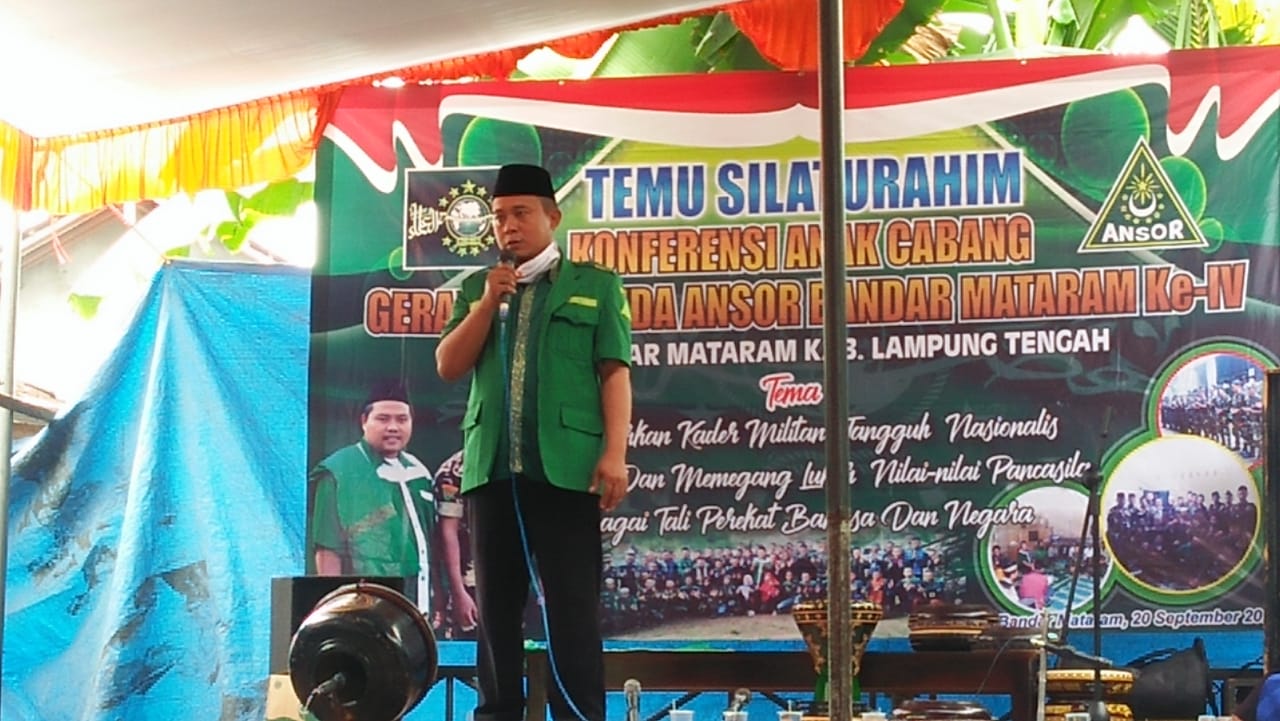 PAC GP Ansor Bandar Mataram Gelar Konferancab - | NU Online Lampung Tengah