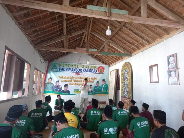 PAC GP Ansor Kalirejo Gelar PKD dan Diklatsar Banser - | NU Online Lampung Tengah