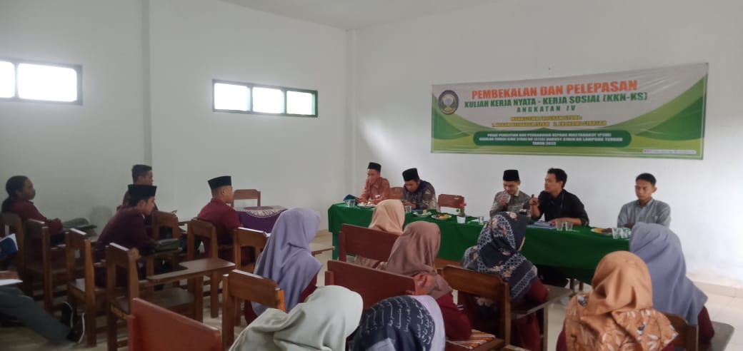STISDA Lampung Tengah Gelar Pembekalan dan Pelepasan Mahasiswa KKN KS ...